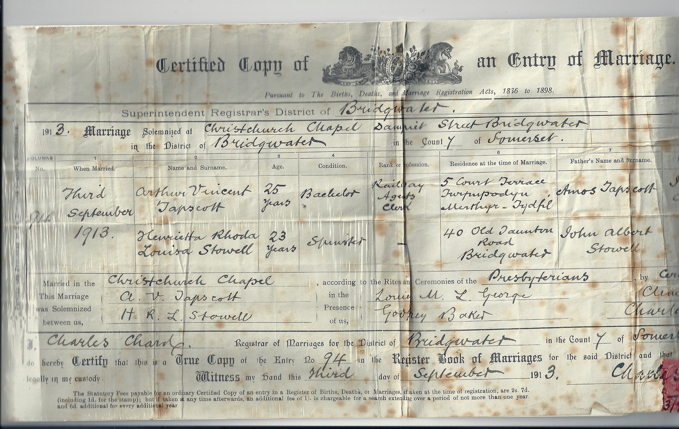 The Tapscott Family Tree - Exhibits - 4