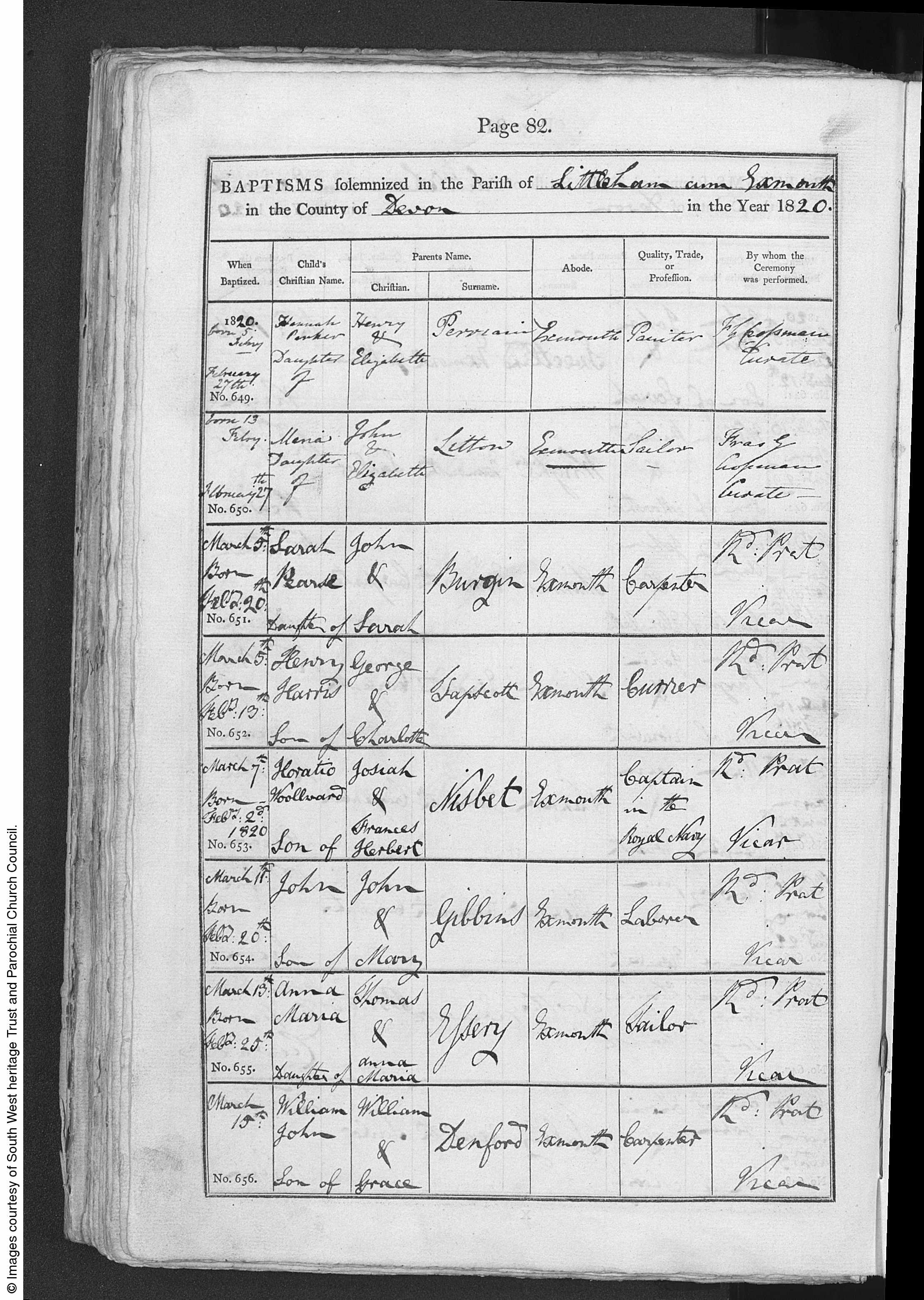 The Tapscott Family Tree - Exhibits - 1